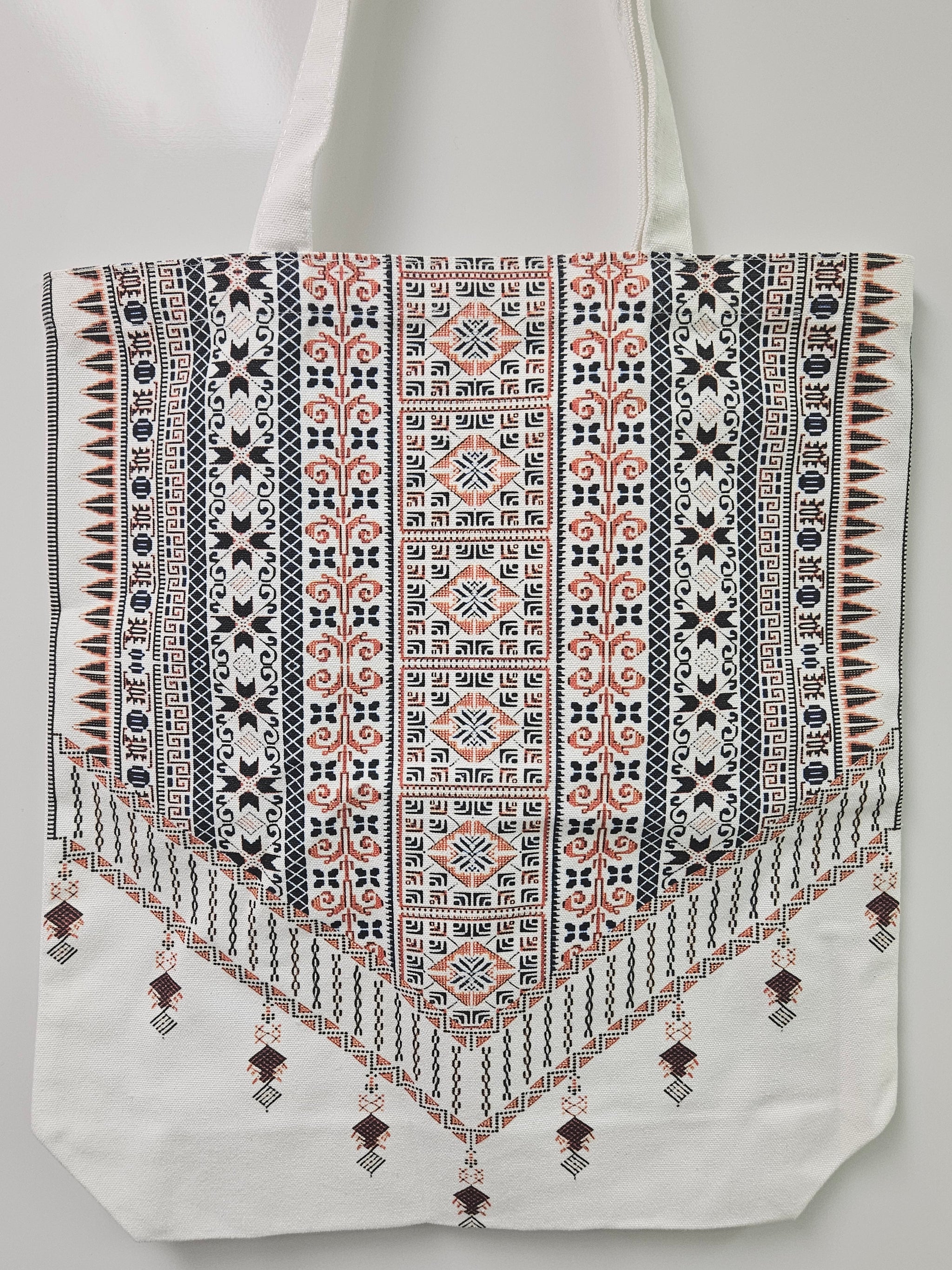 Palestinian Tetreez Canvas Tote Bag | Habibi Heritage