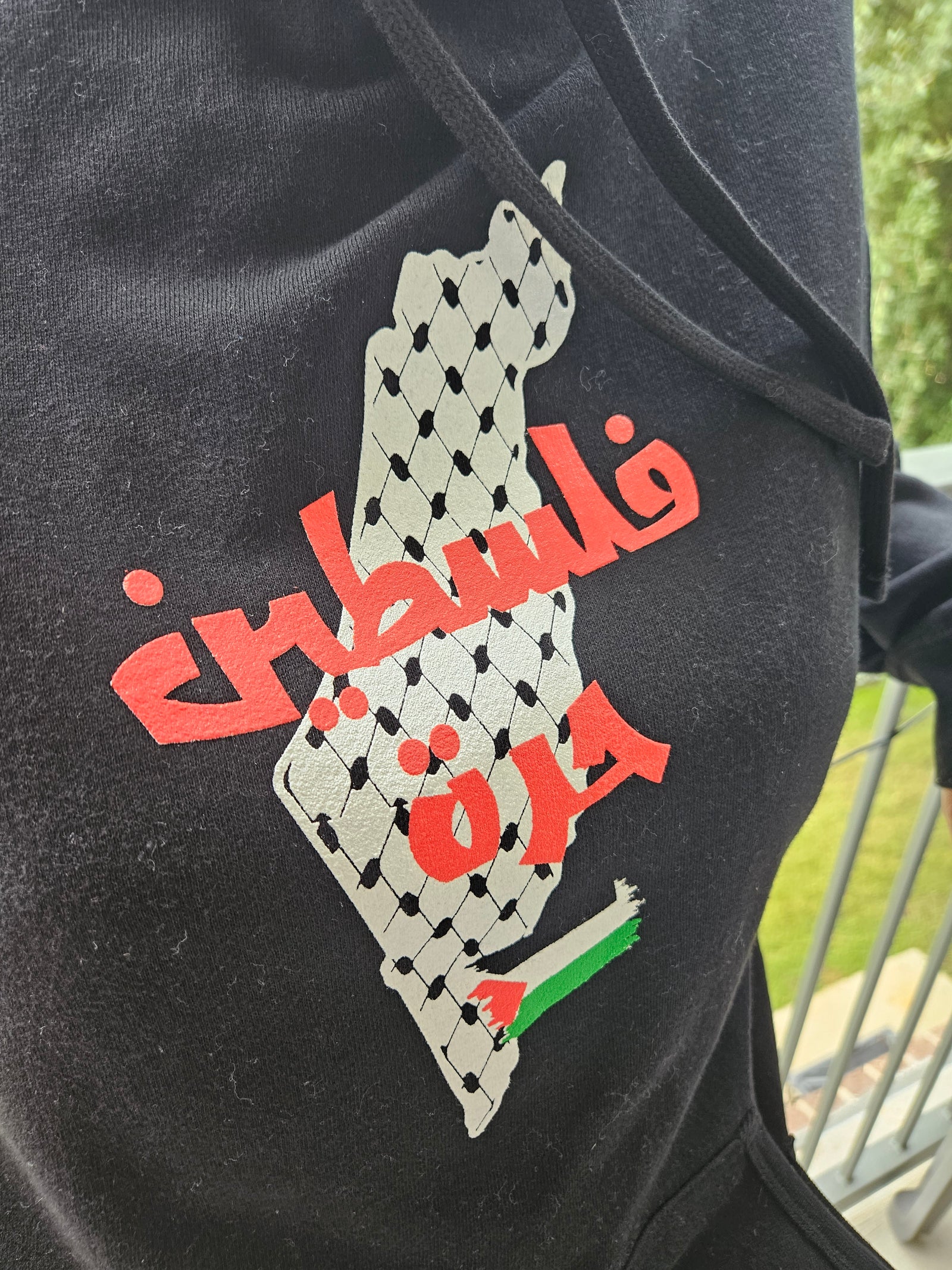 Free Palestine Map Kuffiyeh Hoodie - Kids & Adult sizes | Habibi Heritage