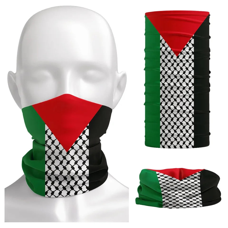 Palestine Multi Use Face Cover Headband Mask Bandana – Habibi Heritage